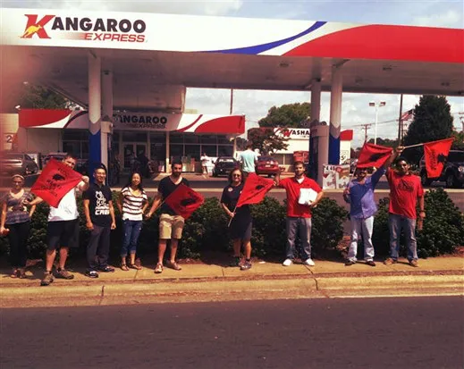 Campaign for justice at Kangaroo stores in Raleigh | North Carolina ...